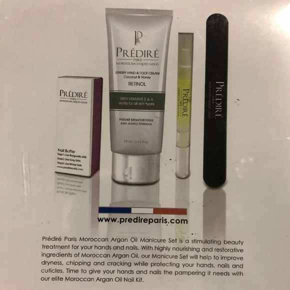 Prédire | Other | Predire Paris Moroccan Liquid Golf Manicure Set ...